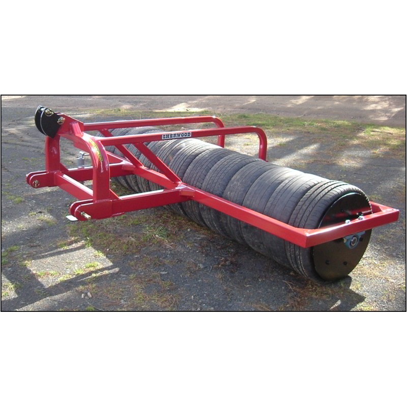 3 Metre 3 Pt. Linkage Tyre Roller - Sherwood Machinery
